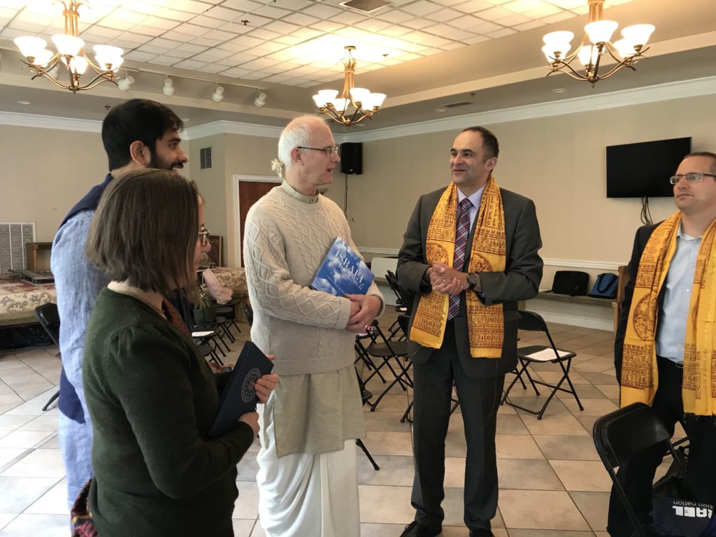 ISKCON Washington D.C. Anfitrión de la Embajada de Israel