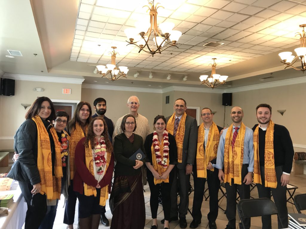 ISKCON Washington D.C. Anfitrión de la Embajada de Israel