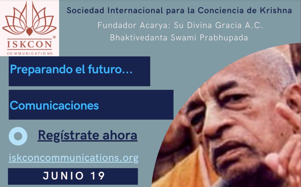 Conferencia mundial inaugural de Comunicaciones de ISKCON 2021